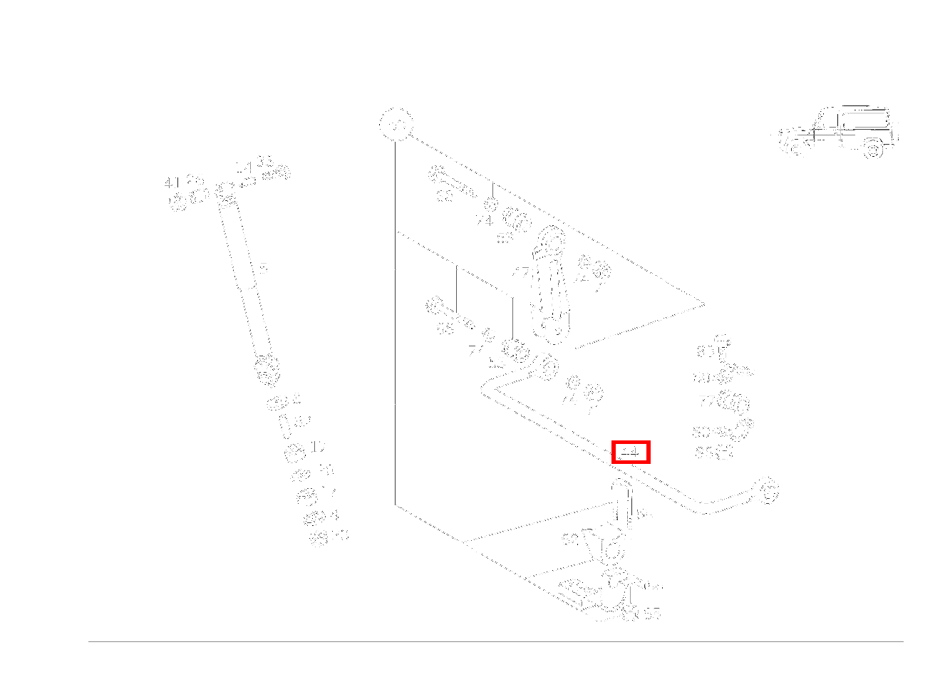 Drehstab VORN für G 460, G 461-Klasse kaufen