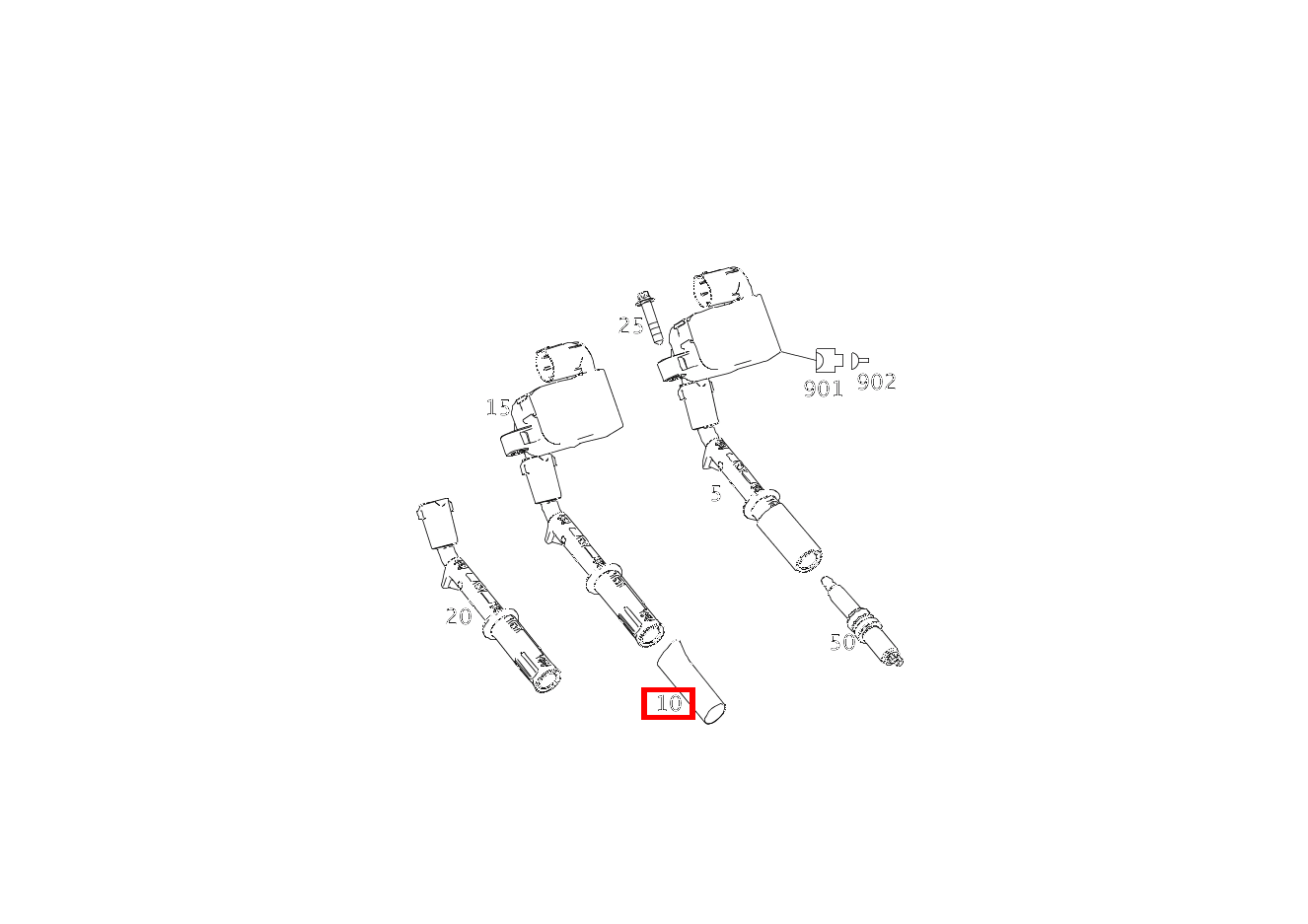 Schutzschlauch TO A 276 159 00 42 für M 166, GLE 292-Klasse kaufen