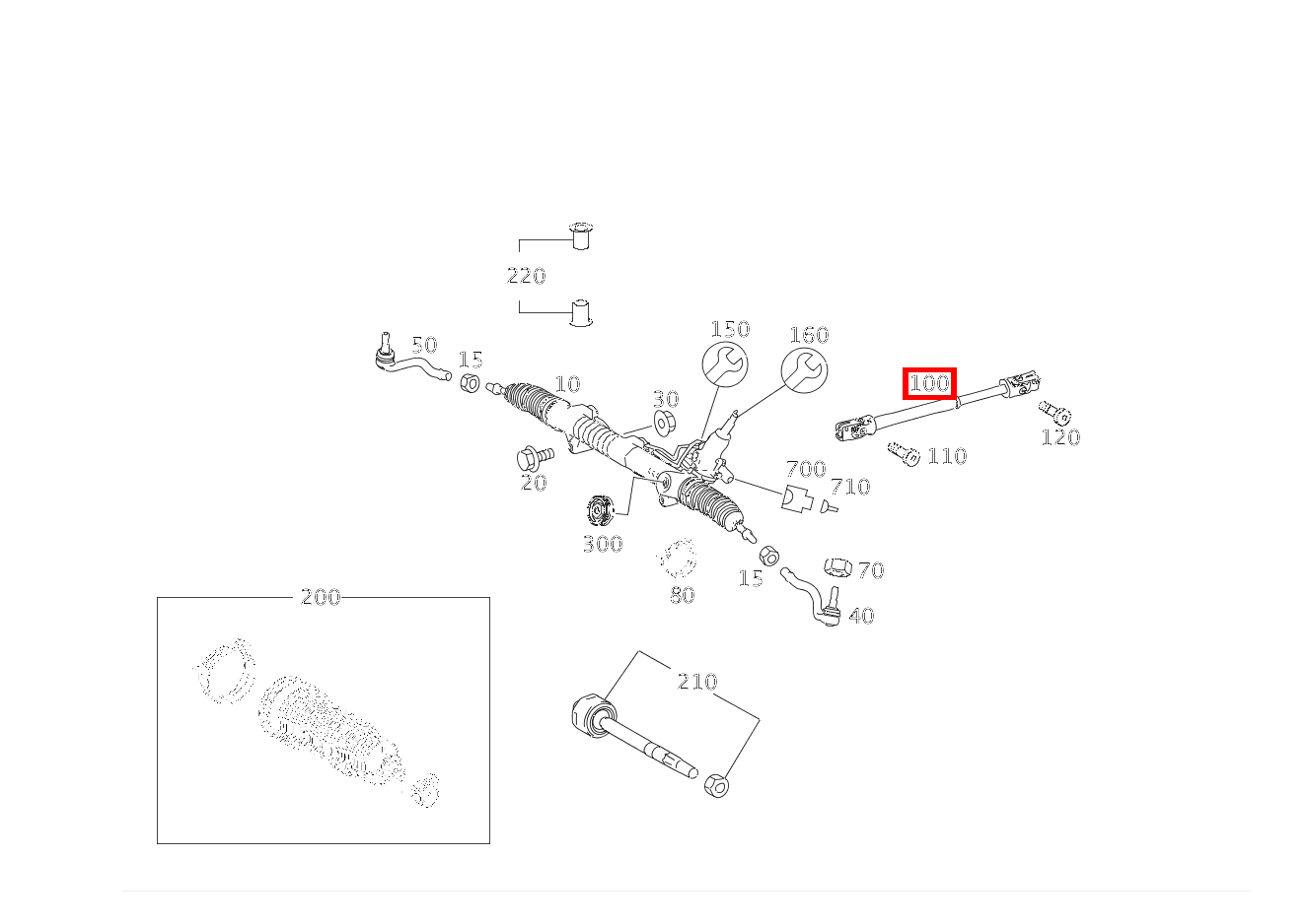 Lenkungskupplung AN LENKUNG für R-Klasse 251 kaufen