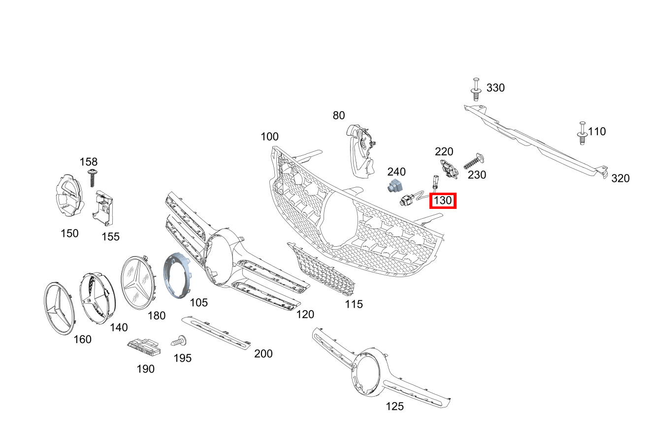 Kamera 360 Grad Kamera für C 205, GLC 253-Klasse kaufen